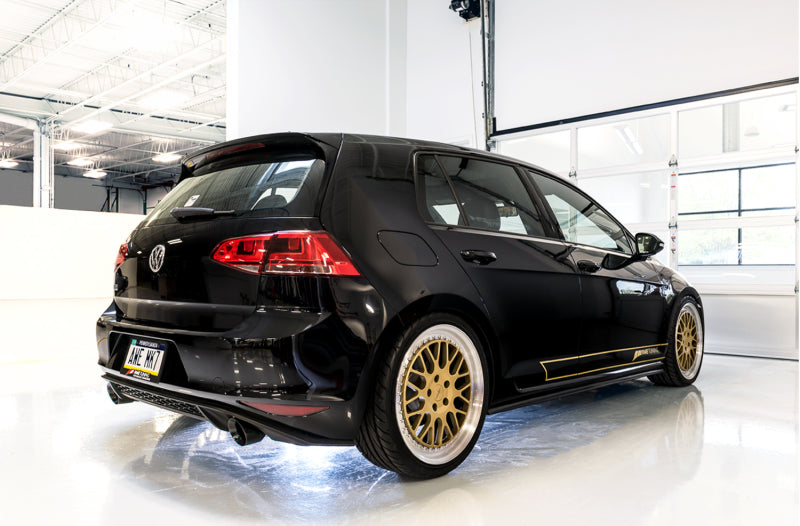 AWE Tuning VW MK7 GTI Track Edition Exhaust - Diamond Black Tips ...