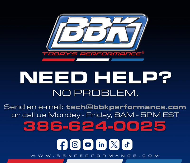 BBK 2-3/4in Universal Flared Exhaust Flow Tubes – EBTEC AUTO