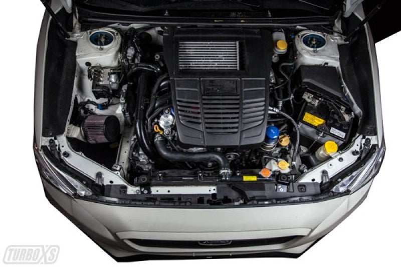 Turbo XS 15-16 Subaru WRX/STI Billet Aluminum Radiator Stay - Black ...