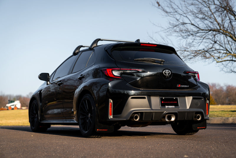 Rally Armor 23-24 Toyota GR Corolla Black Mud Flap w/Light Blue Logo ...