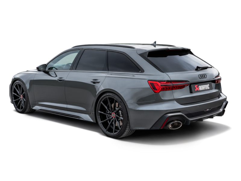 Akrapovic 2023 Audi RS6 Avant (C8) Evolution Line Cat Back (Titanium ...