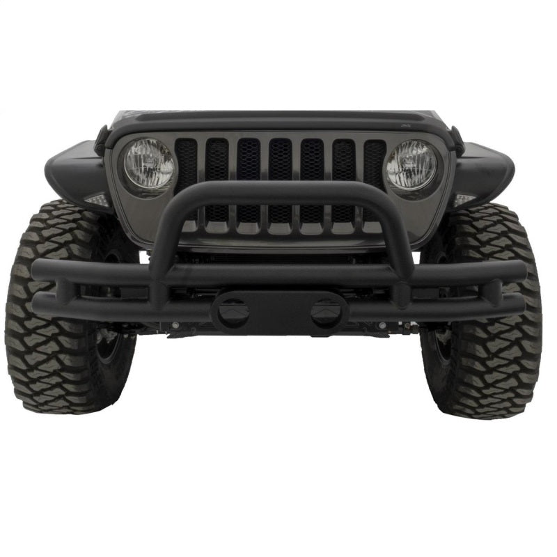 Rampage 2007-2018 Jeep Wrangler(JK) Double Tube Bumper Front - Black ...