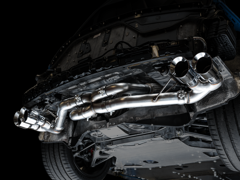 AWE Tuning 2020 Chevrolet Corvette (C8) Track Edition Exhaust - Quad C ...