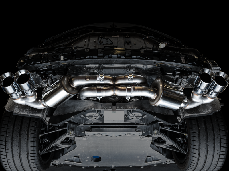 AWE Tuning 2020 Chevrolet Corvette (C8) Touring Edition Exhaust - Quad ...
