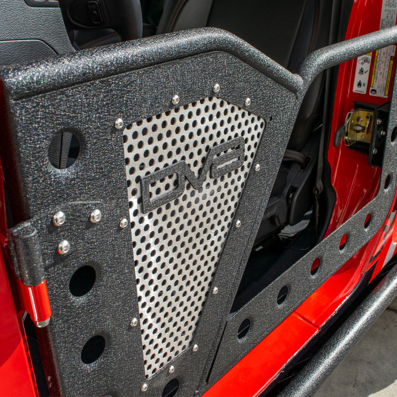 DV8 Offroad Jeep 18+ Wrangler JL / 20+ Gladiator JT Front Rock Doors w ...