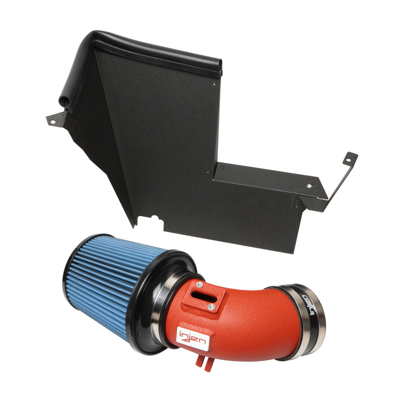 Injen 2020 BMW M340i SP Short Ram Air Intake System Wrinkle Red Finish ...